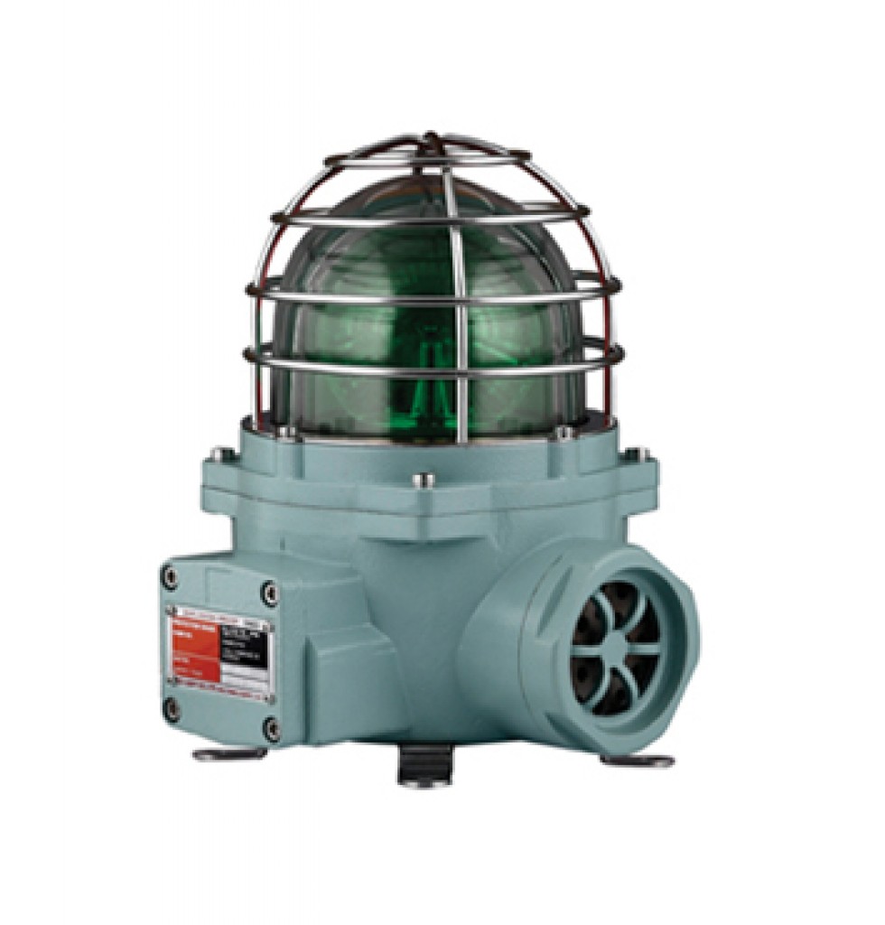 SNESLR-Ø130mm Explosion Proof LED Revolving Warning Light with Siren ...