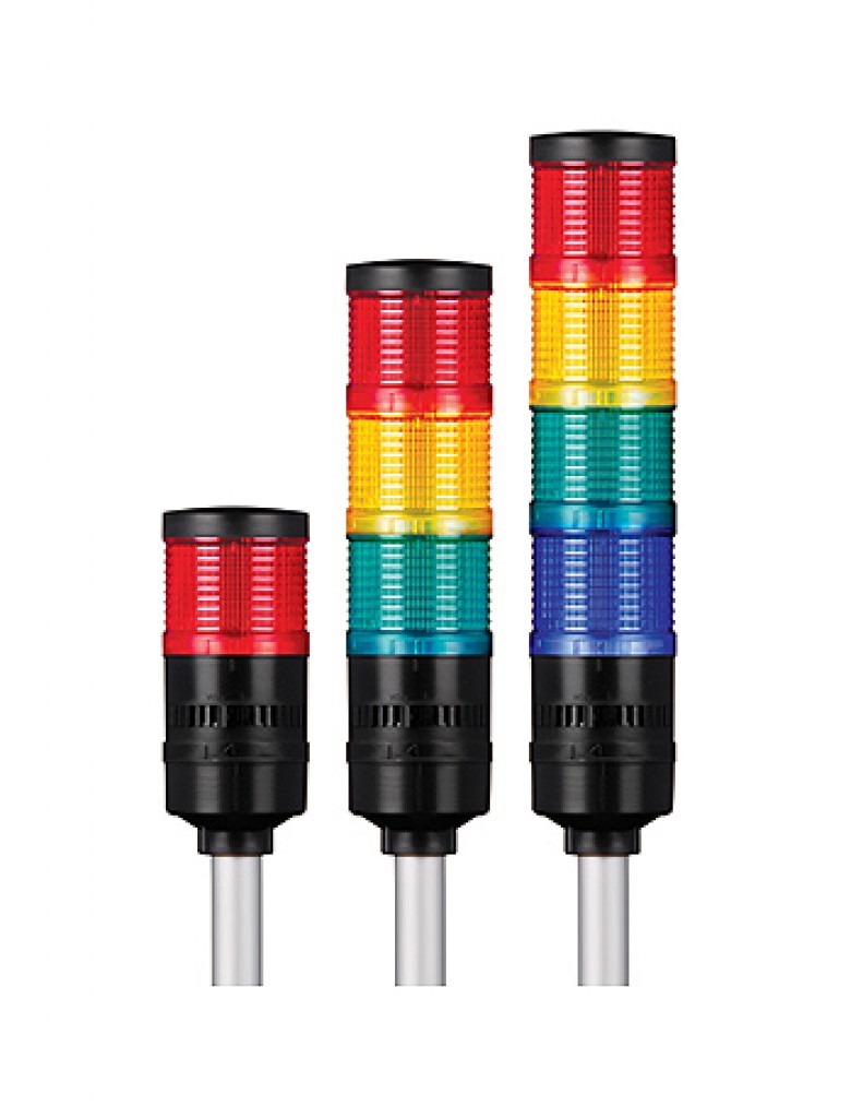 QT70L-BZ Ø70mm Built-in Buzzer Modular LED Tower Lights | Qlight ...