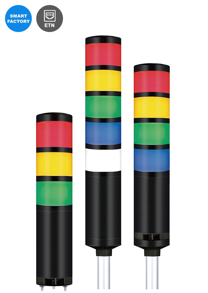 QTR70(M)L-ETN – Ø70mm Ethernet LED Tower Lights Max.90dB | Qlight ...