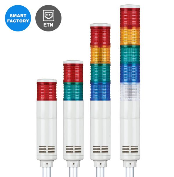 ST45L-ETN – Ø45mm Ethernet LED Tower Lights Max.90dB | Qlight Explosion ...