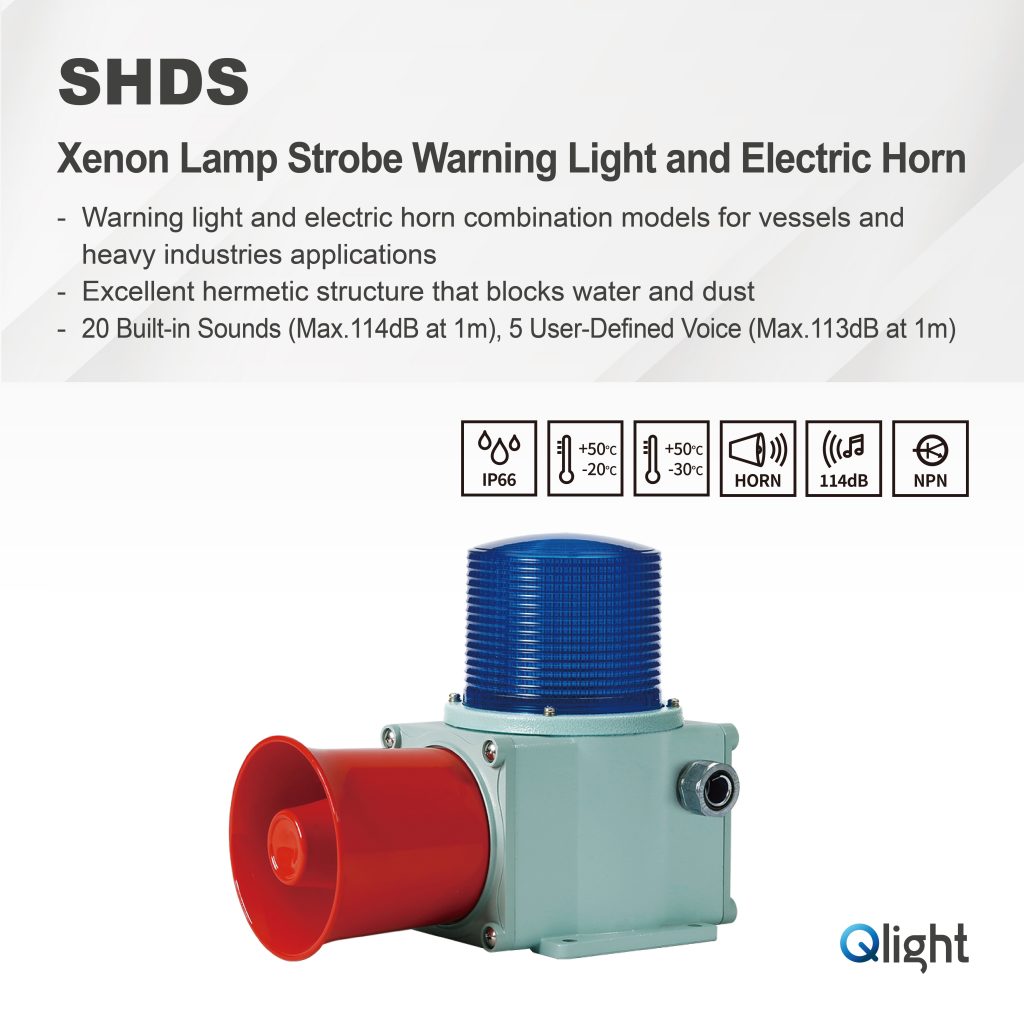 Weatherproof xenon strobe signal beacon and sounder combination for ...